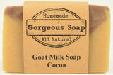 Cocoa Goat Milk Soap | Gorgeous Soap