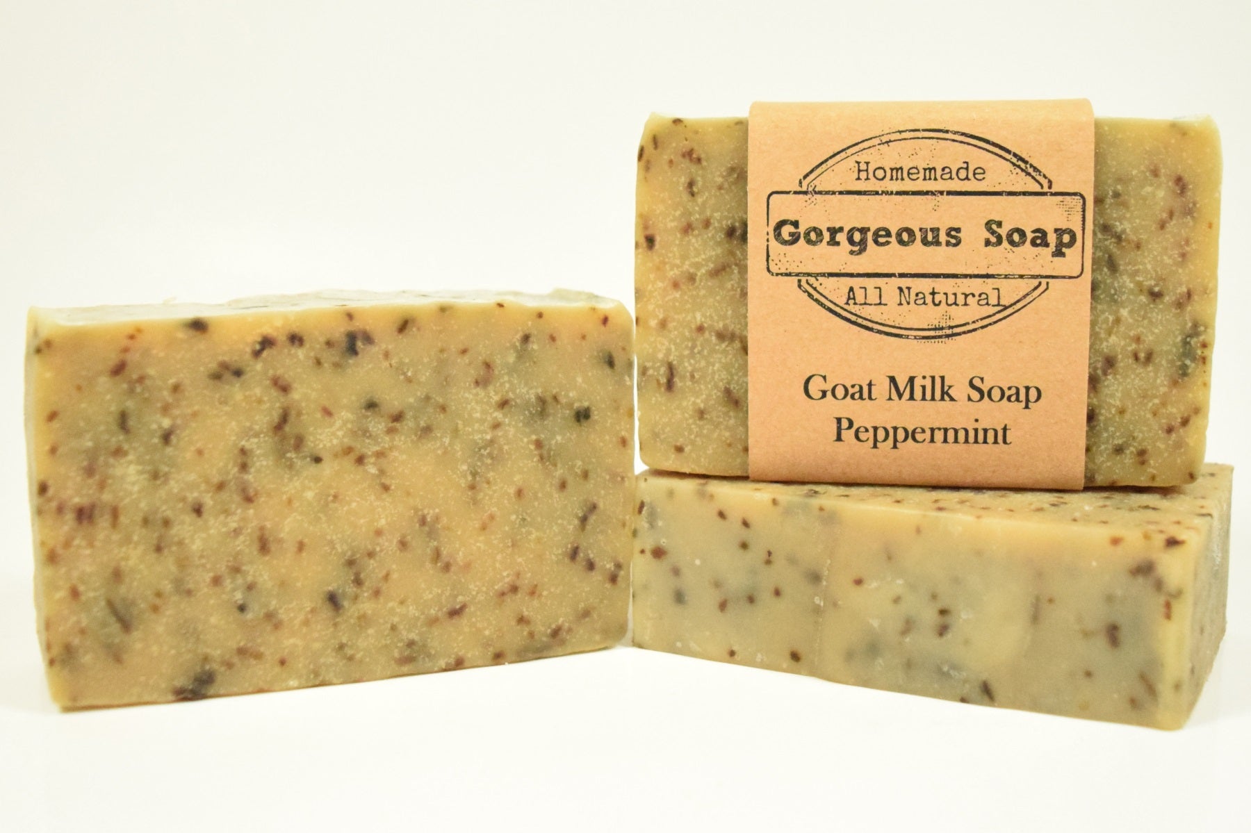 Peppermint Goat Milk Soap | Gorgeous Soap