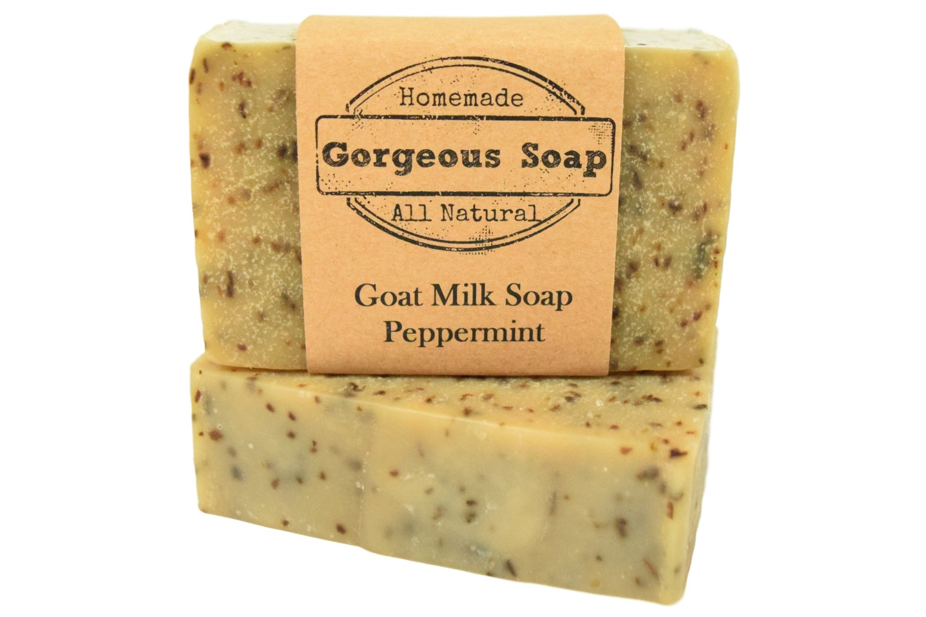 Peppermint Goat Milk Soap | Gorgeous Soap
